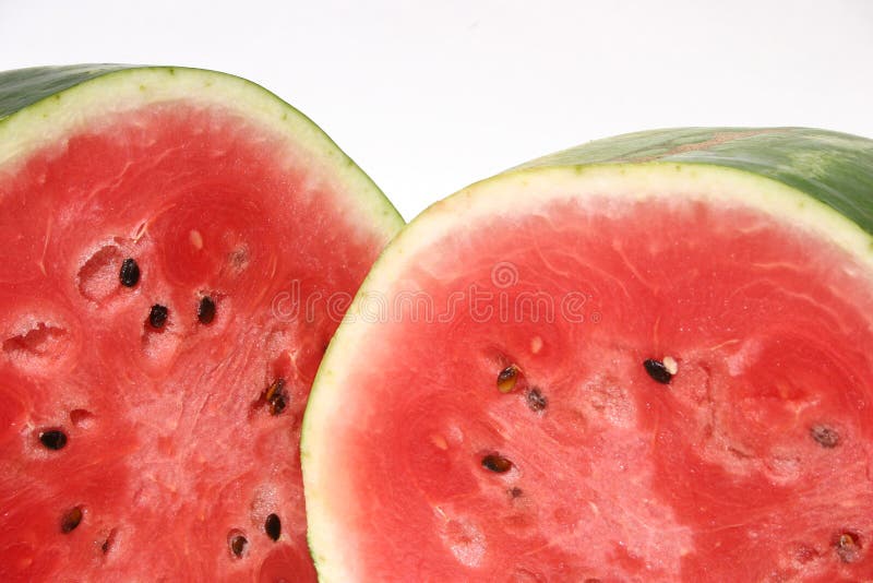 Watermelon halves stock photo. Image of groceries, garden - 949080