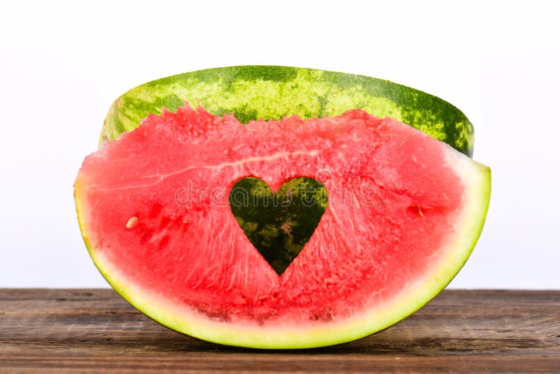Watermelon heart stock photo. Image of nature, concept - 59088320