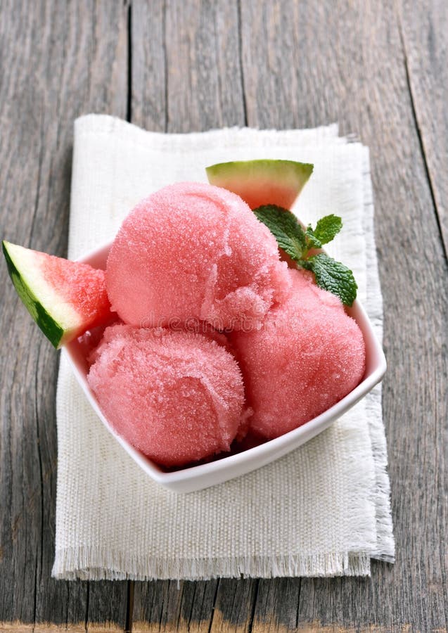 Watermelon ice cream stock image. Image of healthy, food - 66254289