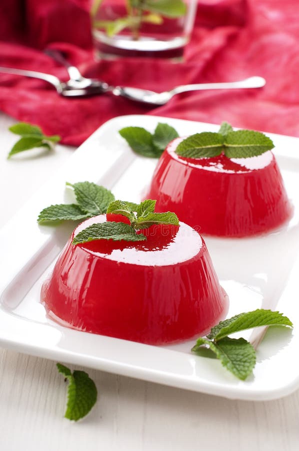Watermelon jelly stock photo. Image of water, vertical - 25501754