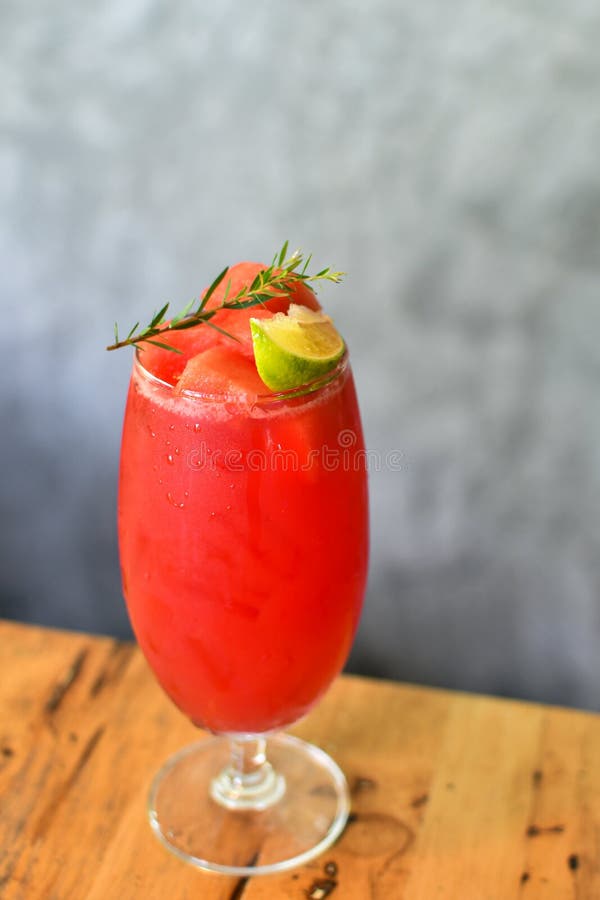 Watermelon lime stock photo. Image of liquid, table - 229059466