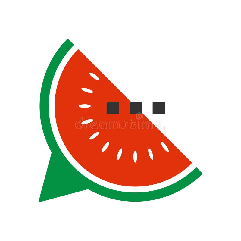 Watermelon Logo Icon Design Stock Vector - Illustration of melon ...