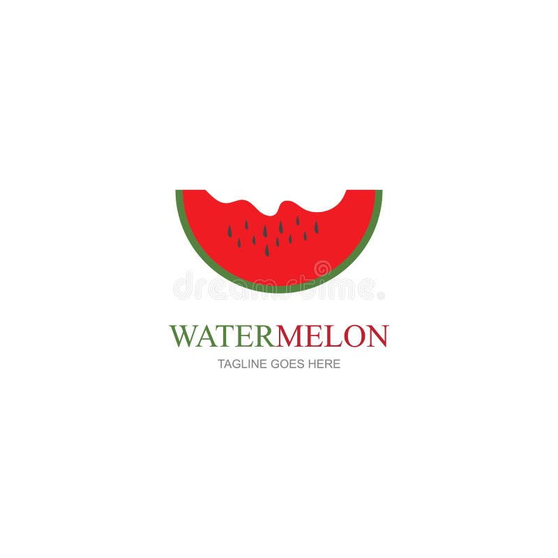 Watermelon Logo Vector Template, Creative Watermelon Logo Design ...