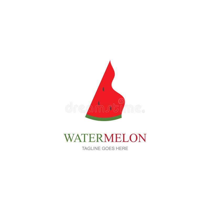 Watermelon Logo Vector Template, Creative Watermelon Logo Design ...