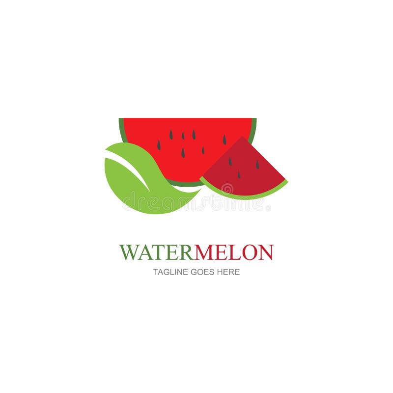 Watermelon Logo Vector Template, Creative Watermelon Logo Design ...