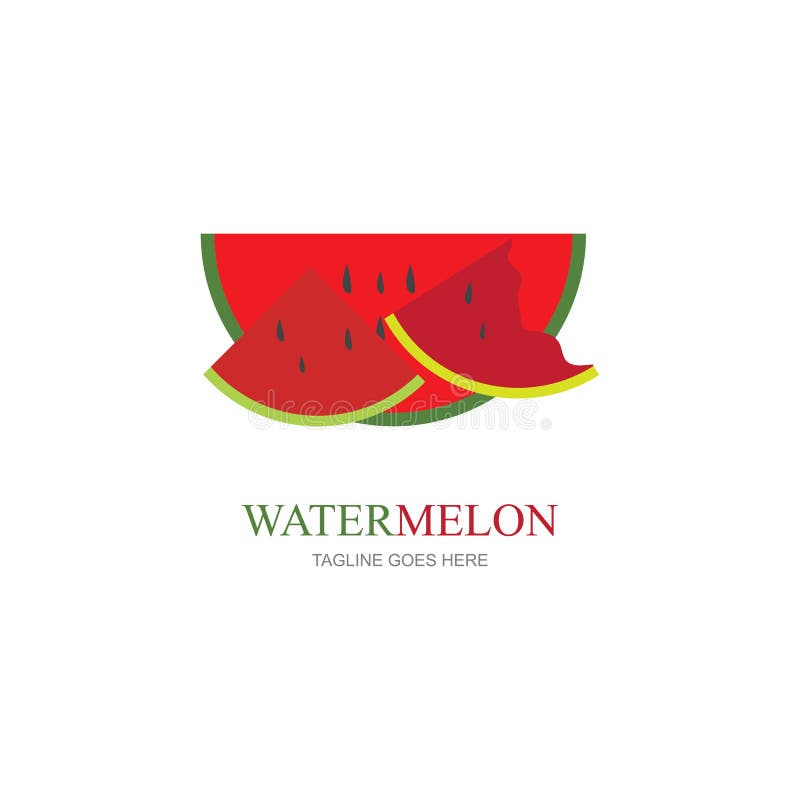 Watermelon Logo Vector Template, Creative Watermelon Logo Design ...
