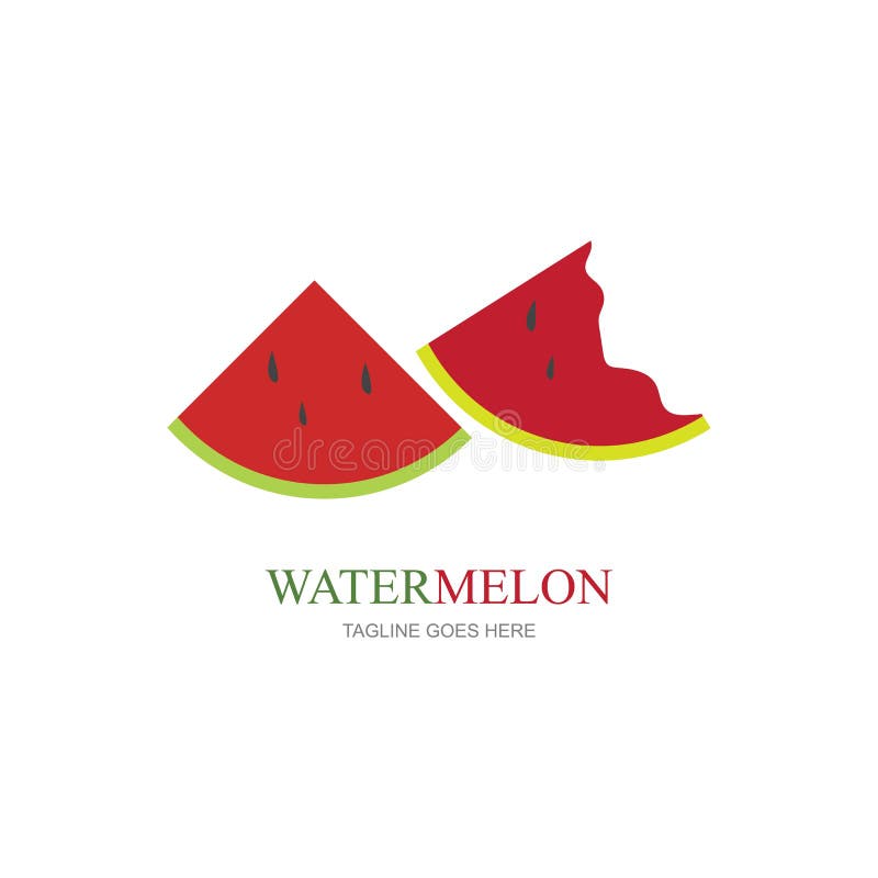Watermelon Logo Vector Template, Creative Watermelon Logo Design ...
