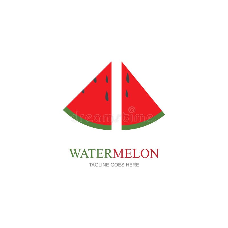 Watermelon Logo Vector Template, Creative Watermelon Logo Design ...