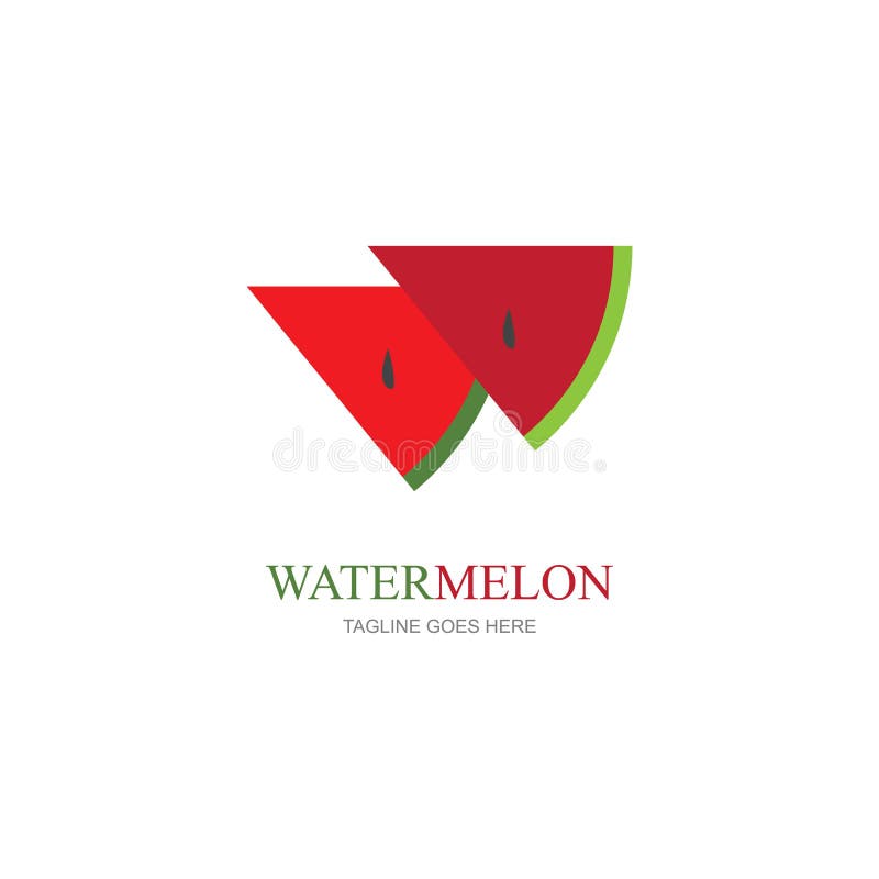 Watermelon Logo Vector Template, Creative Watermelon Logo Design ...