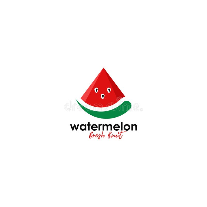 Watermelon Logo Vector Template. Logo Template for Your Business Stock ...