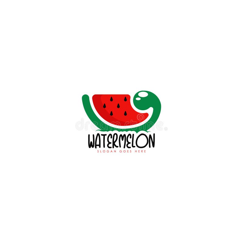 Watermelon Logo Vector Template. Logo Template for Your Business Stock ...