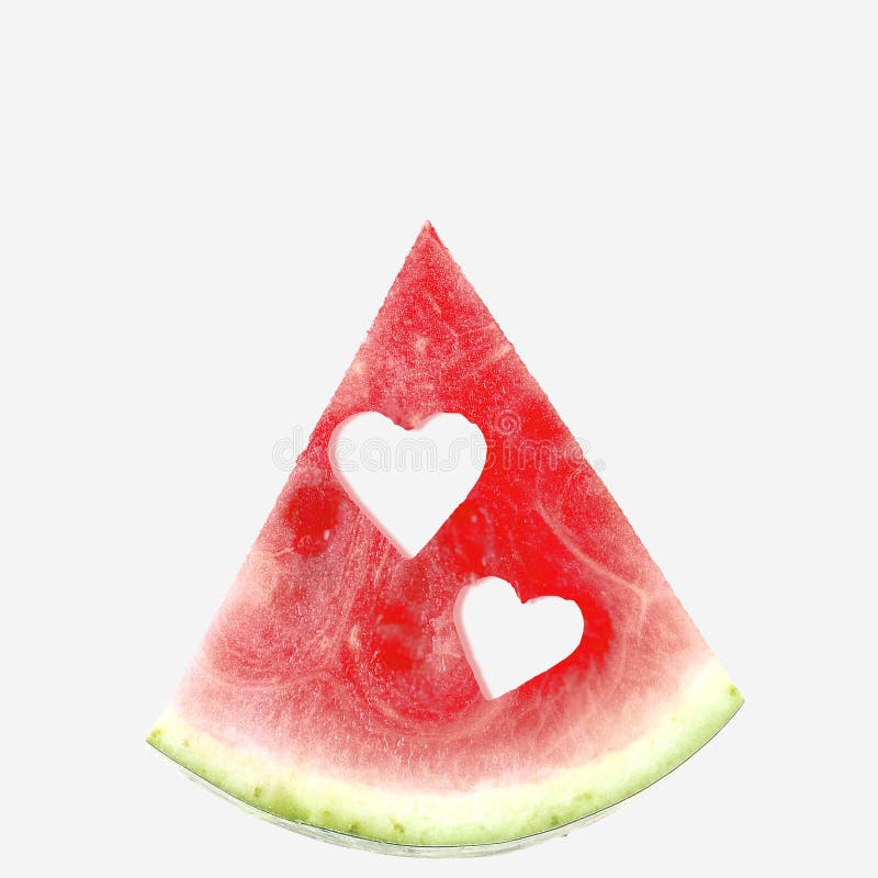 Watermelon love stock image. Image of holiday, piece - 93847741