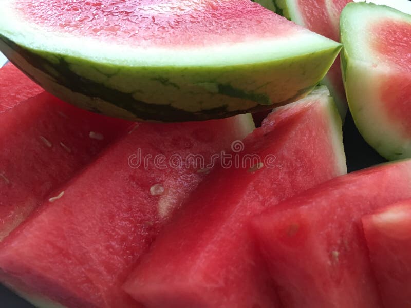 Watermelon, Nice and Colorful and Tasty Stock Photo - Image of details ...