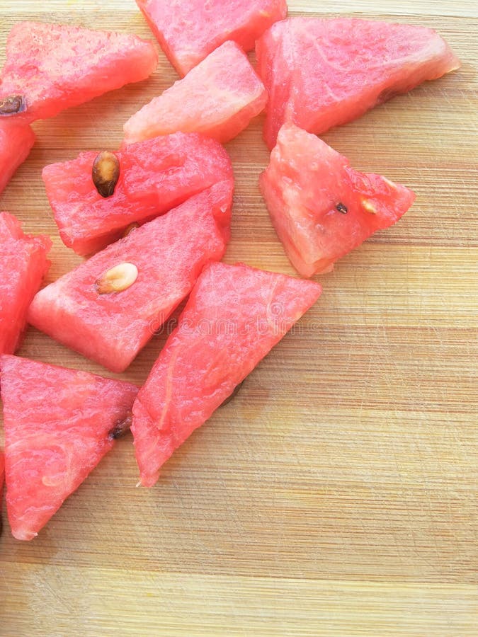 Watermelon pieces corner stock image. Image of heap, feed - 69721635