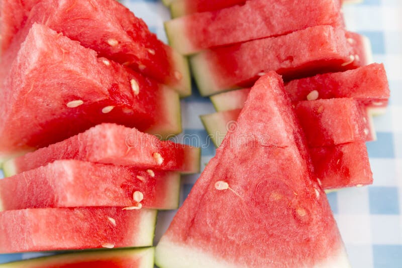 Watermelon stock image. Image of seed, seeds, pieces - 92669407