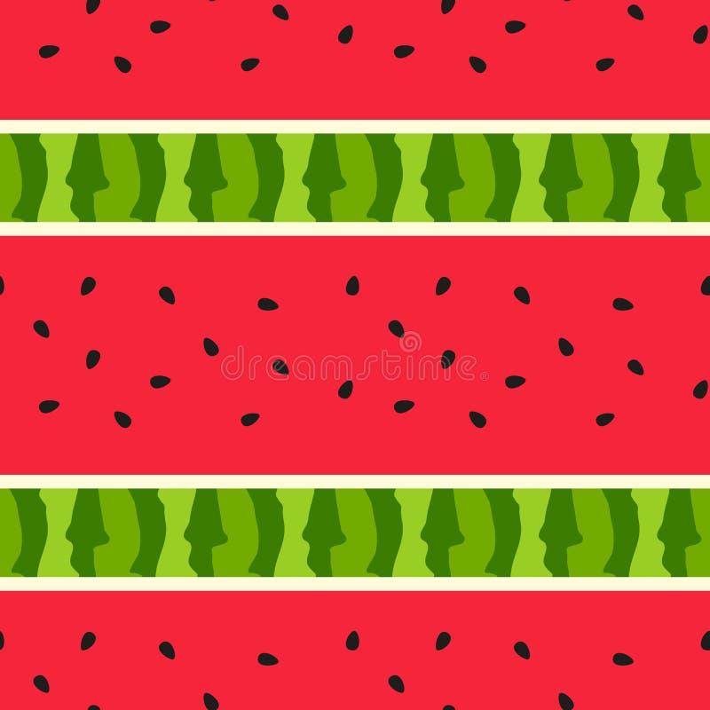 Watermelon Skin Texture Background. Stock Vector - Illustration of ...