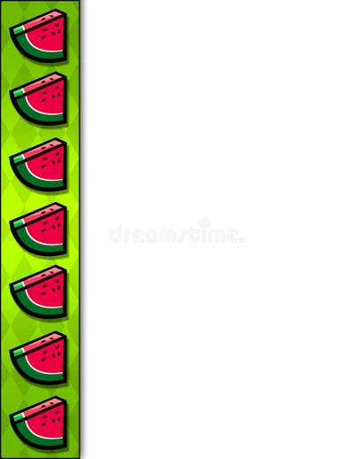 Watermelon Border Stock Illustrations – 1,856 Watermelon Border Stock ...