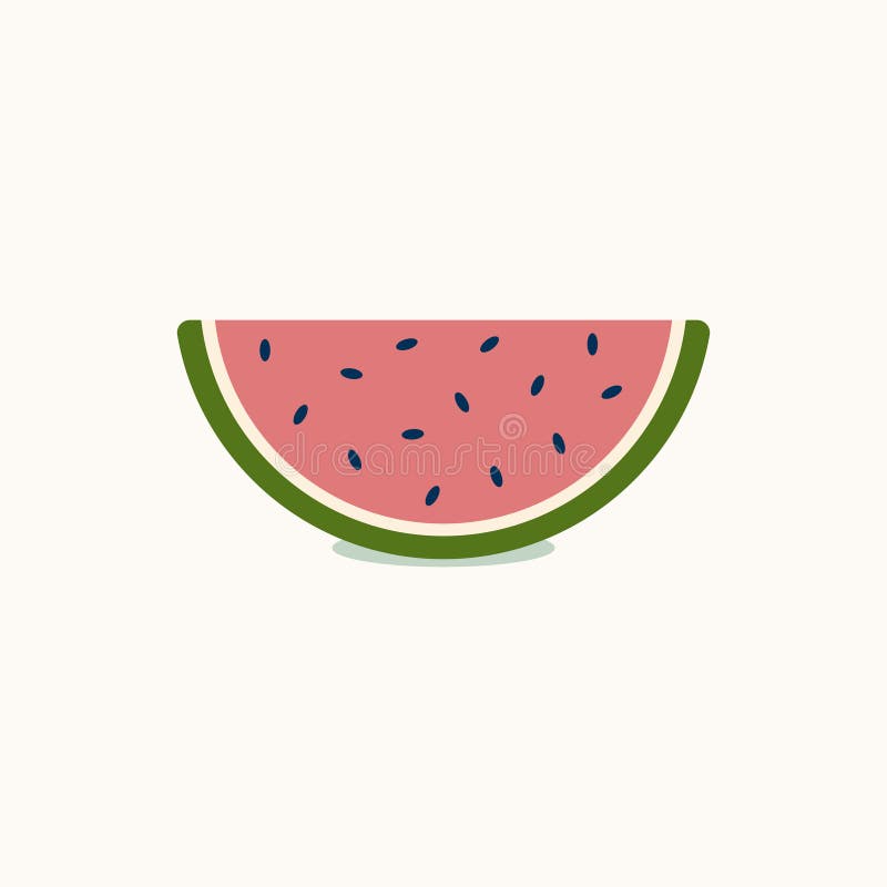 Watermelon slice icon stock vector. Illustration of nutrition - 349357955