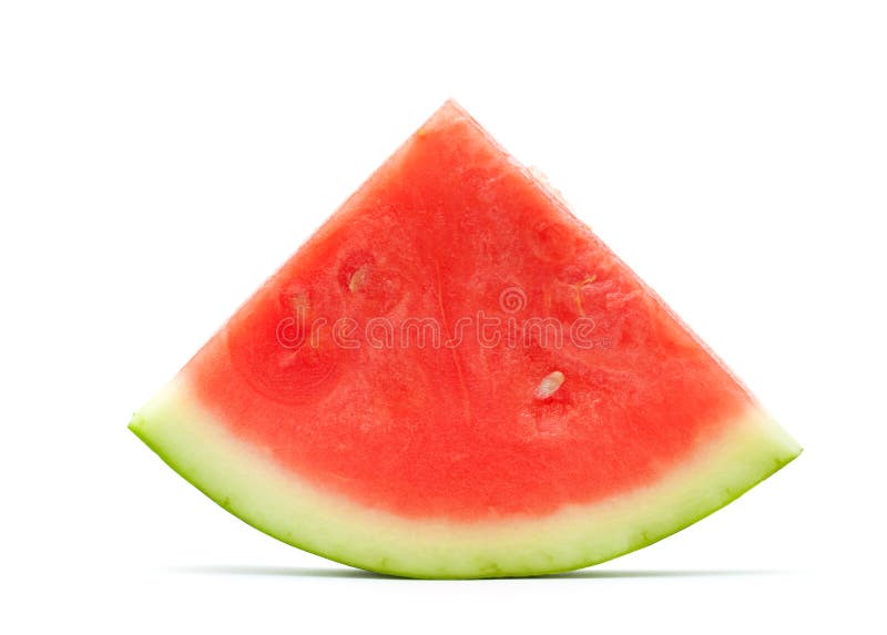 Slice of Watermelon stock photo. Image of macro, single - 6474554