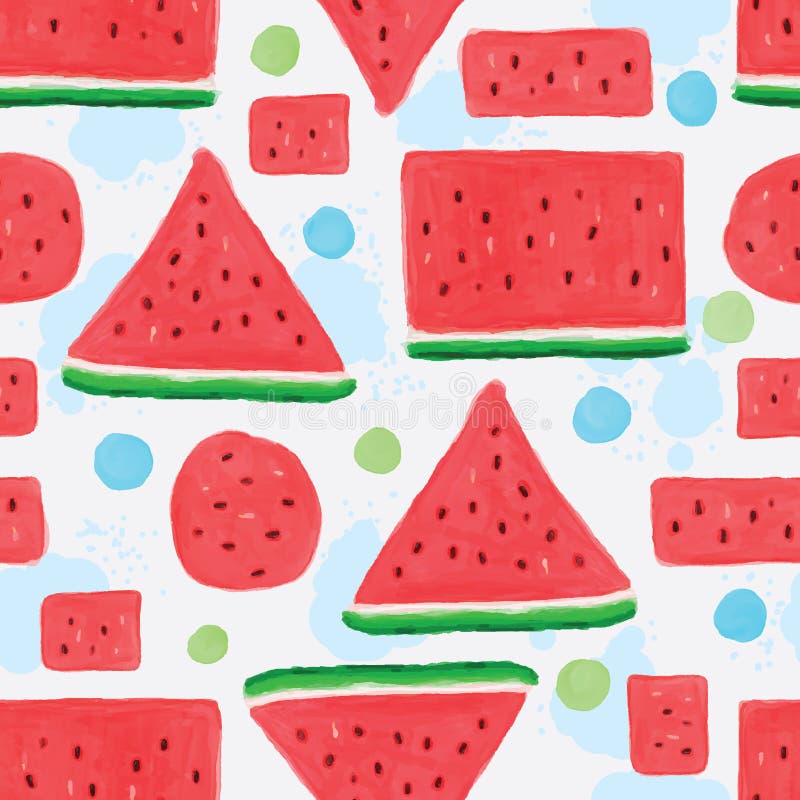 Watermelon slice stock vector. Illustration of color - 14960963