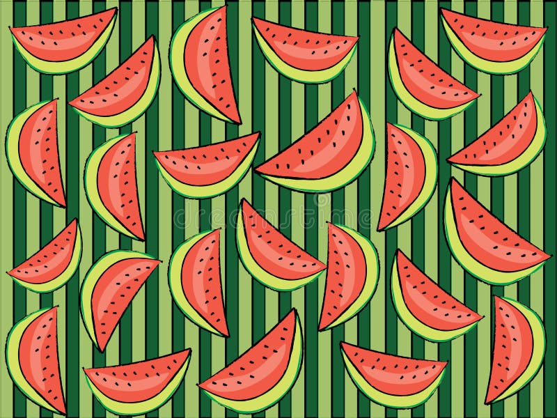 Abstract Watermelon Slices Stock Illustrations – 2,801 Abstract ...