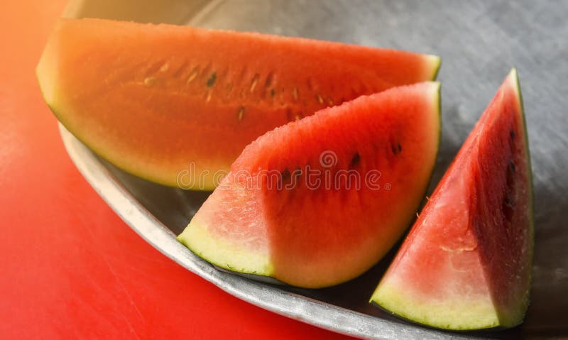 Watermelon slices 3 stock image. Image of nature, sliced - 79184527