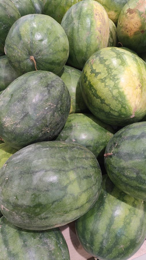 Watermelon Tropical Fruit from Indonesia Stock Photo - Image of fruit ...