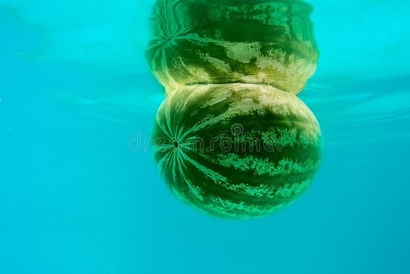 Watermelon in water stock image. Image of watermelon - 26041915