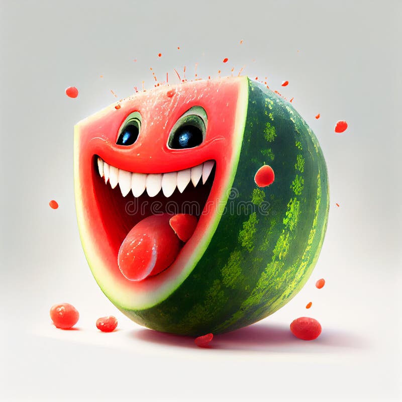 Watermelon Wonder: a Humanized Slice for Your Creative Projects ...