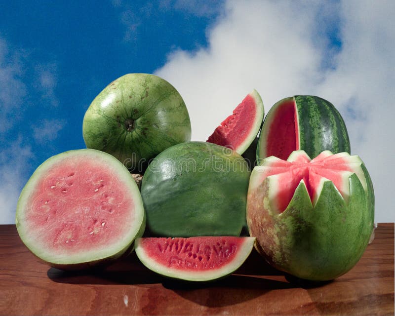 Watermelons stock photo. Image of market, viva, watermelon - 3725616