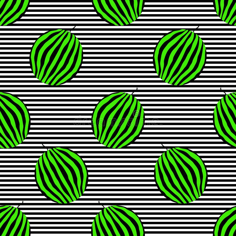 Watermelons Striped Seamless Pattern Stock Vector - Illustration of ... Watermelons Striped Seamless Pattern Stock Vector - Illustration of ...