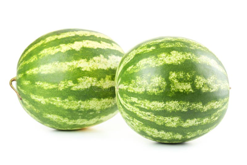150 Two Watermelons White Stock Photos - Free & Royalty-Free Stock ...