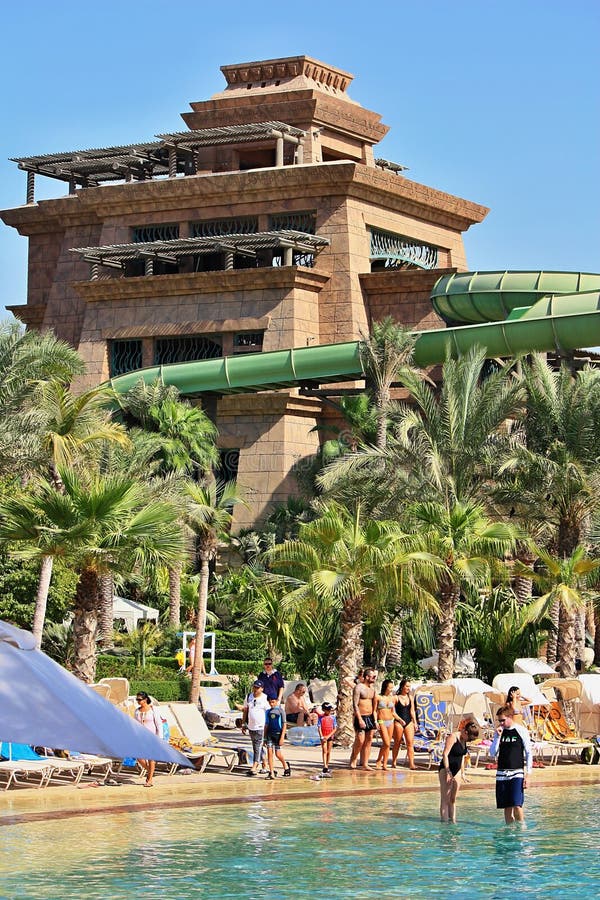 Waterpark Del Aquaventure De La Atlántida Foto editorial - Imagen de ...