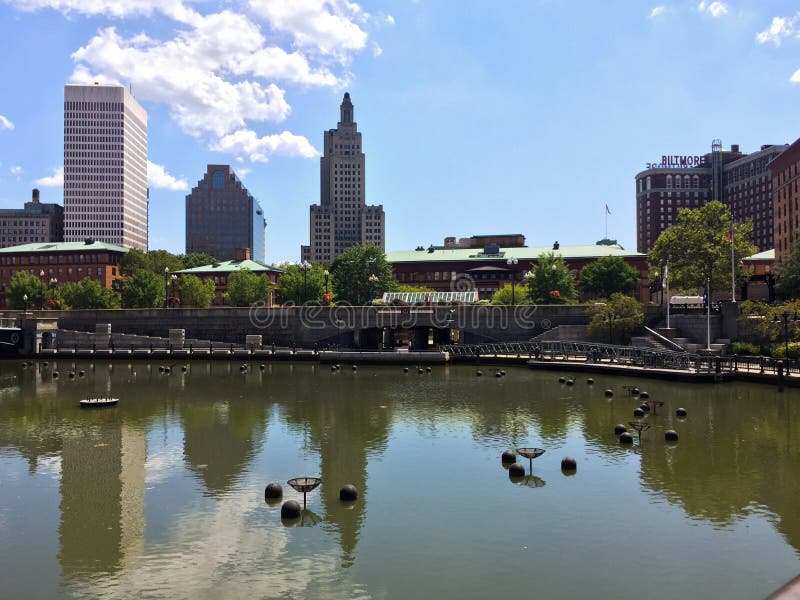 Waterplace Park, Providence, RI Editorial Stock Photo - Image of ...