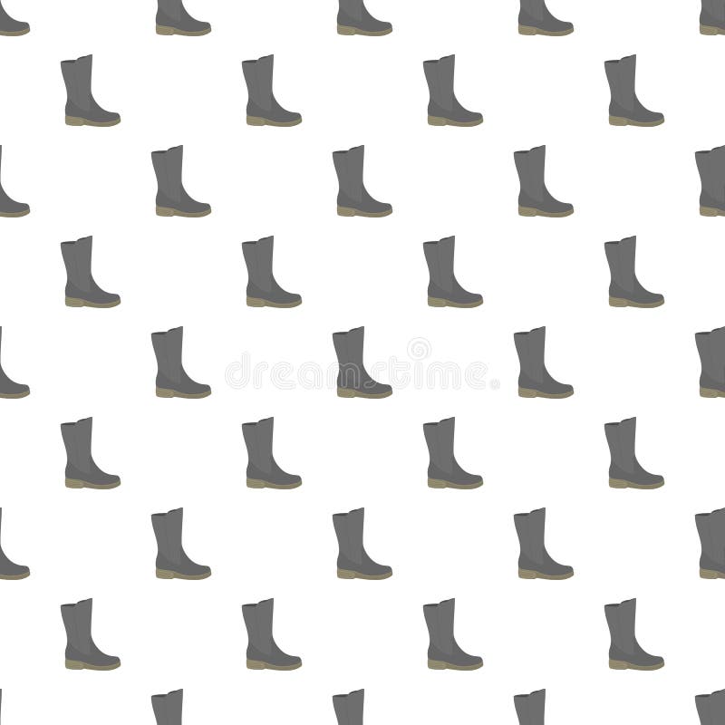 Waterproof Shoe Pattern Seamless Stock Vector - Illustration of flat ...