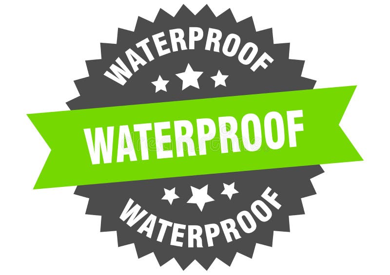 Sticker Waterproof Stock Illustrations – 286 Sticker Waterproof Stock ...