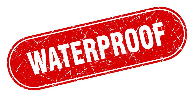 Waterproof Sign. Waterproof Grunge Stamp Stock Vector - Illustration of ...