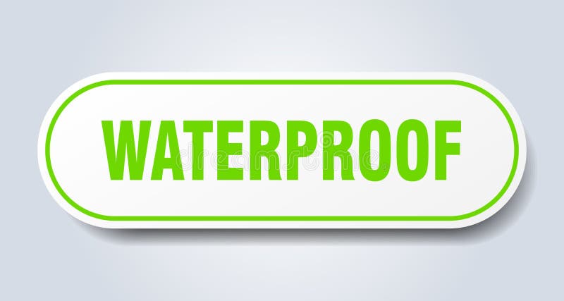Waterproof Sticker Stock Illustrations – 602 Waterproof Sticker Stock ...