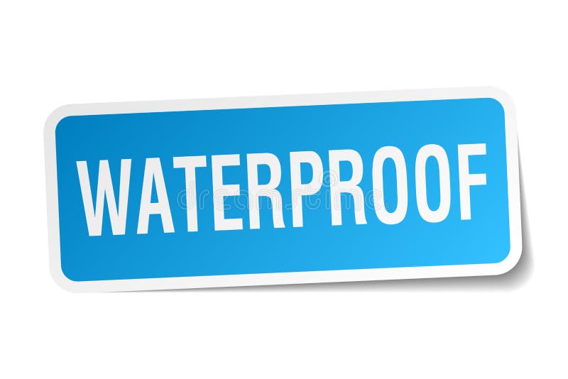 Sticker Waterproof Stock Illustrations – 540 Sticker Waterproof Stock ...