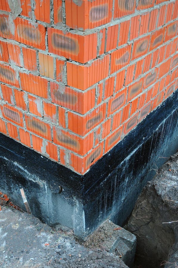 Waterproofing Foundation Bitumen. Foundation Waterproofing, Damp ...
