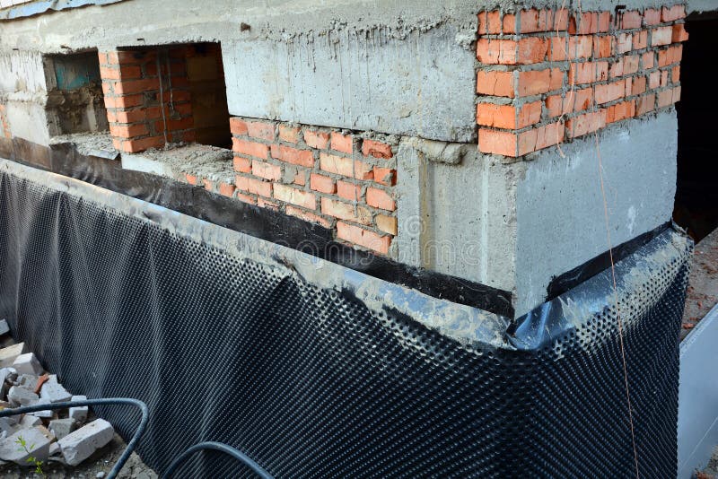 Waterproofing Foundation Bitumen. Foundation Waterproofing, Damp ...