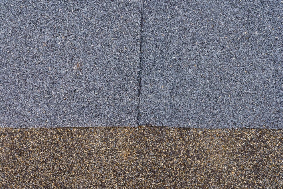 Waterproofing on the Roof of the Building. Background with Selective ...