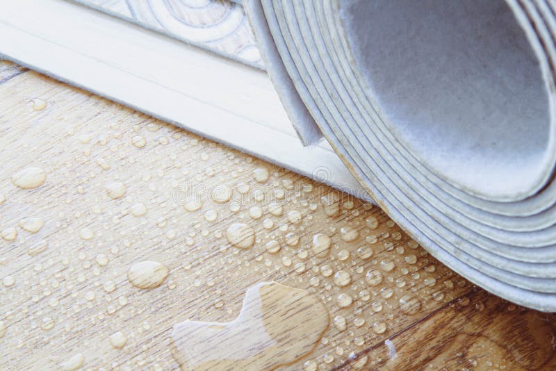 Waterproofness of Linoleum. Waterproof Linoleum in the Kitchen. Sample ...