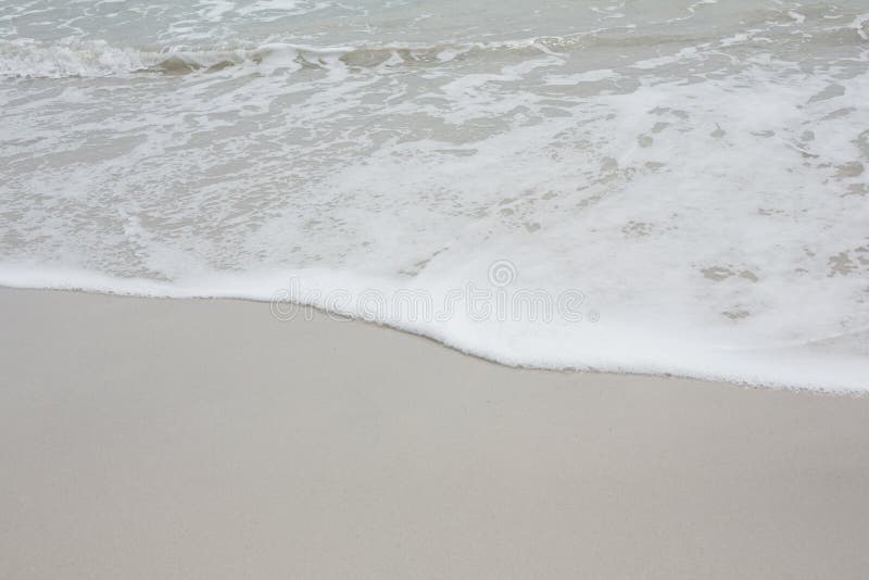 Waters edge at the beach stock photo. Image of outdoors - 37205842