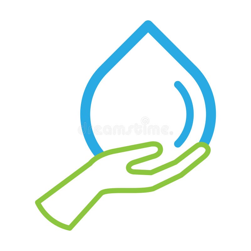 Water Saving Hand stock photo. Illustration of careful - 355104416