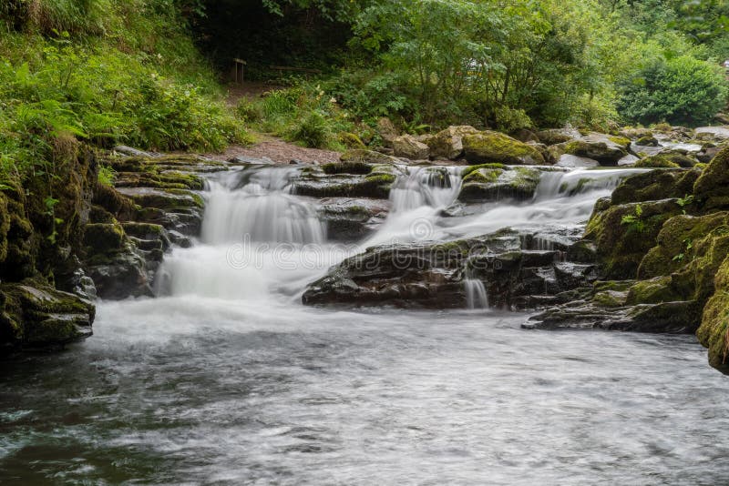 Watersmeet bridge pool stock photo. Image of park, environment - 171816414