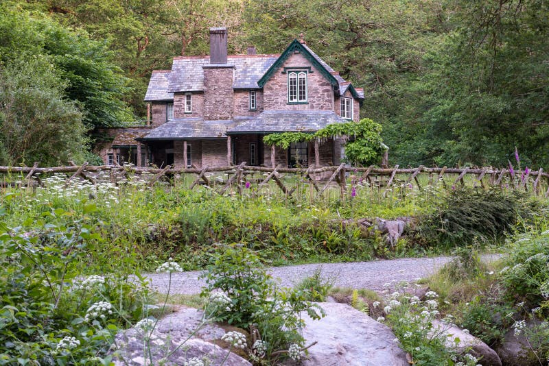 Watersmeet in Exmoor National Park Stock Image - Image of exposure ...