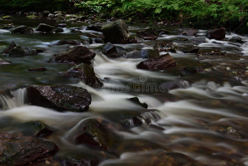 Watersmeet stock photo. Image of outside, beautiful - 126662470