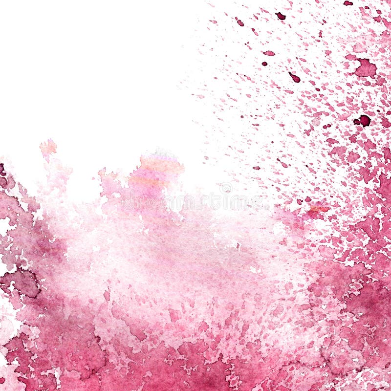 Watersplash Do Roxo Da Aquarela Ilustração Stock - Ilustração de ...