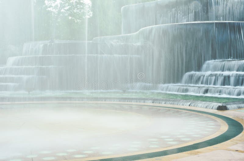 Watervalmodel stock foto. Image of stappen, schuim, ontwerp - 34421678